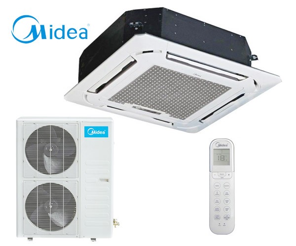 Кассетный кондиционер Midea MCD1-48HRN1-R/MOU-48HN1-RR/T-MBQ4-04A1 купить в Москве кондиционер с ...