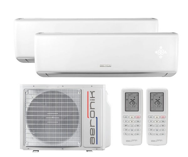 Мульти сплит-система Aeronik 2 x ASI-09ILK3 / ASO-18HMZK купить в ...